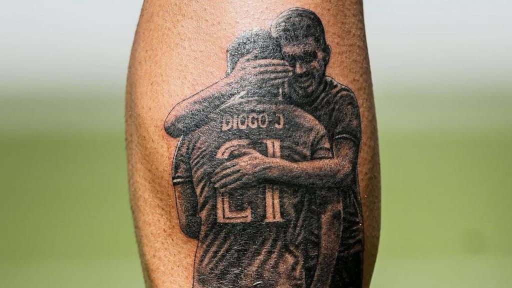 Rúben Neves revela nova tatuagem surpreendente em tributo a Diogo Jota ...